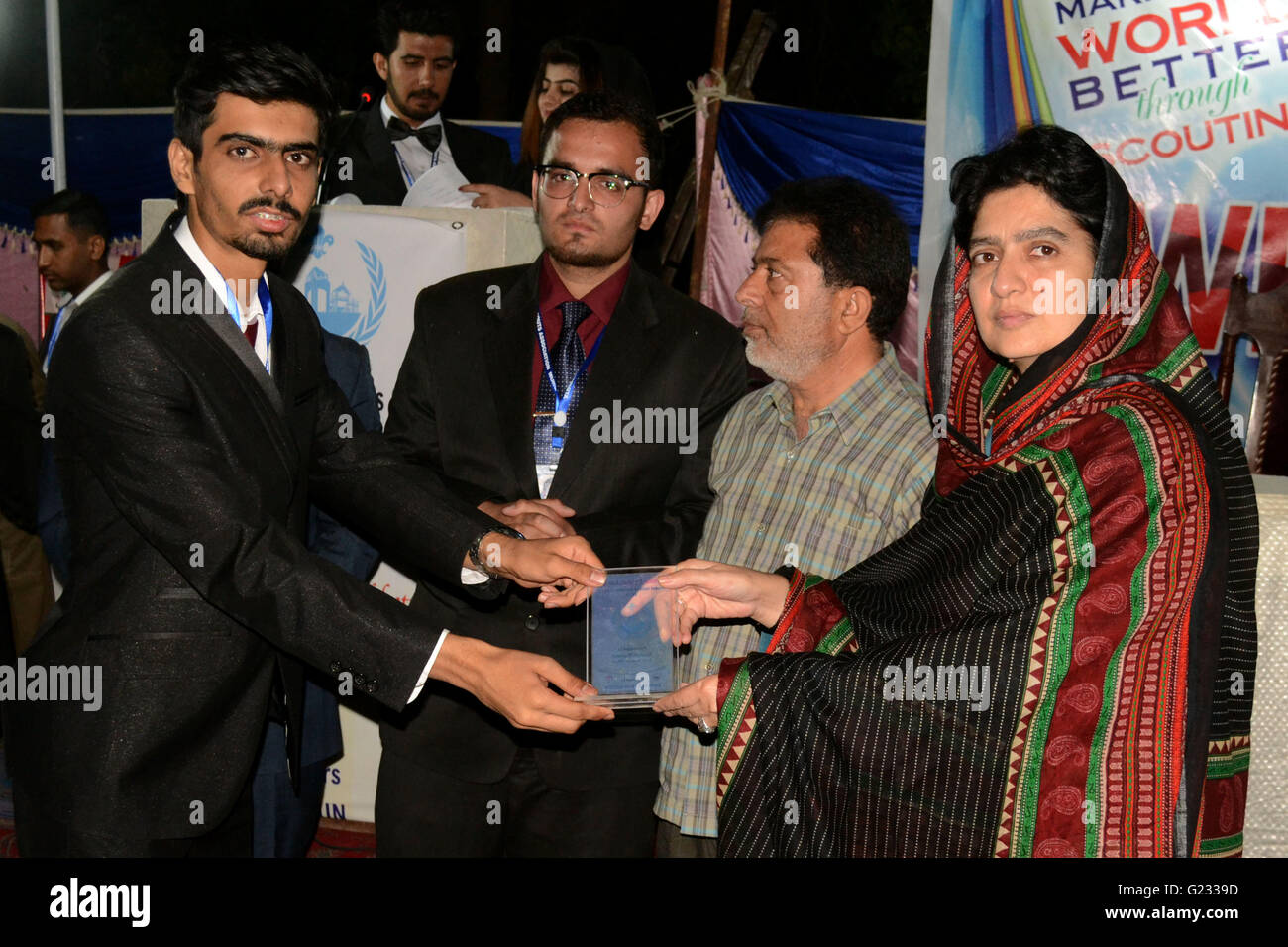 Quetta, Pakistan. 22nd May, 2016. Speaker Balochistan Assembly and ...