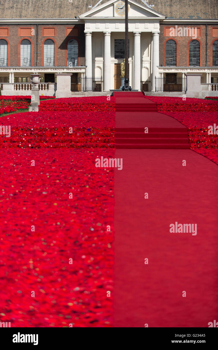 Poppies project installation hi-res stock photography and images - Alamy