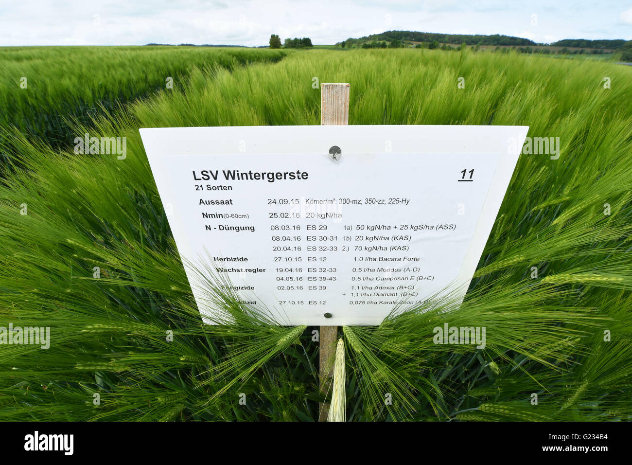 Test plots hi-res stock photography and images - Alamy