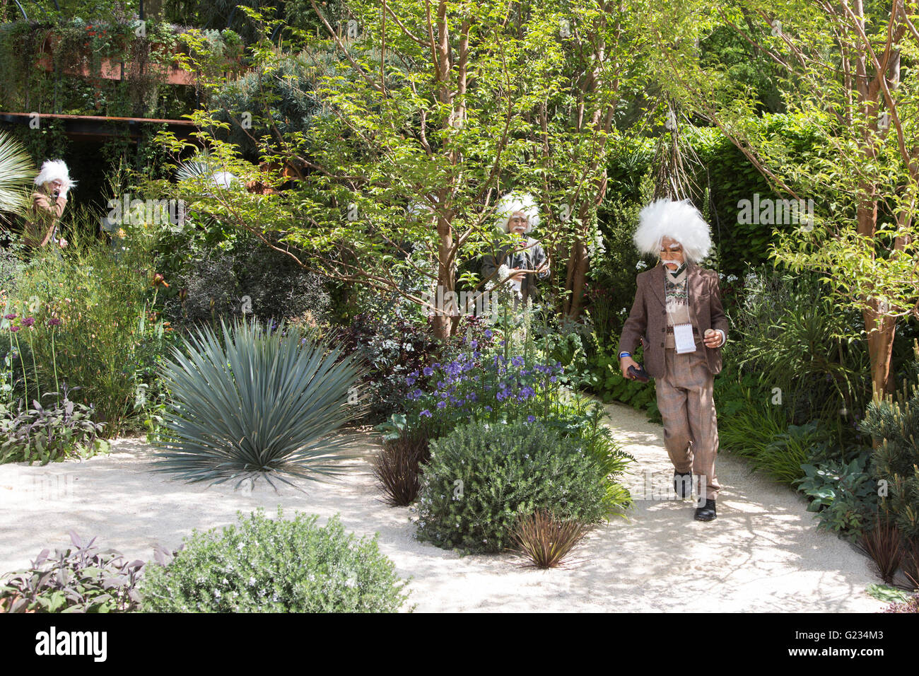 London, UK. 23 May 2016. Mini Einsteins in the Winton Capital ...