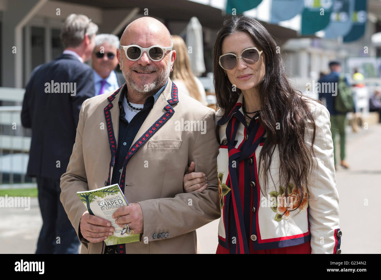 London, UK. 23 May 2016. Floral designer Eric Buterbaugh and American ...