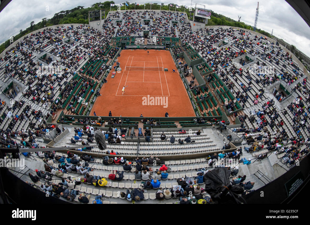 Roland garros court general view hi-res stock photography and images ...