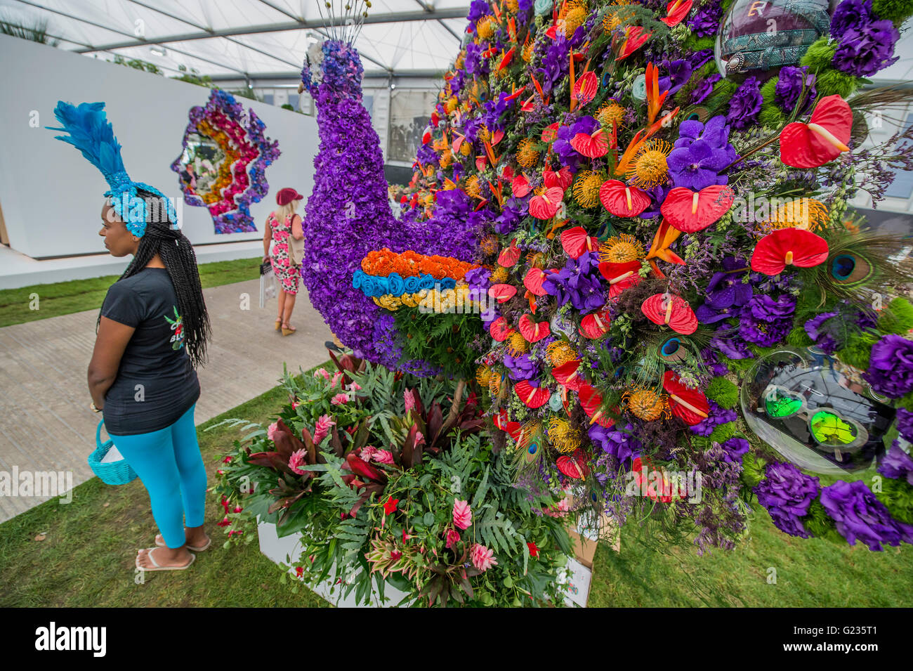 London, UK. 23rd May, 2016. The opening day of the Chelsea Flower Show ...