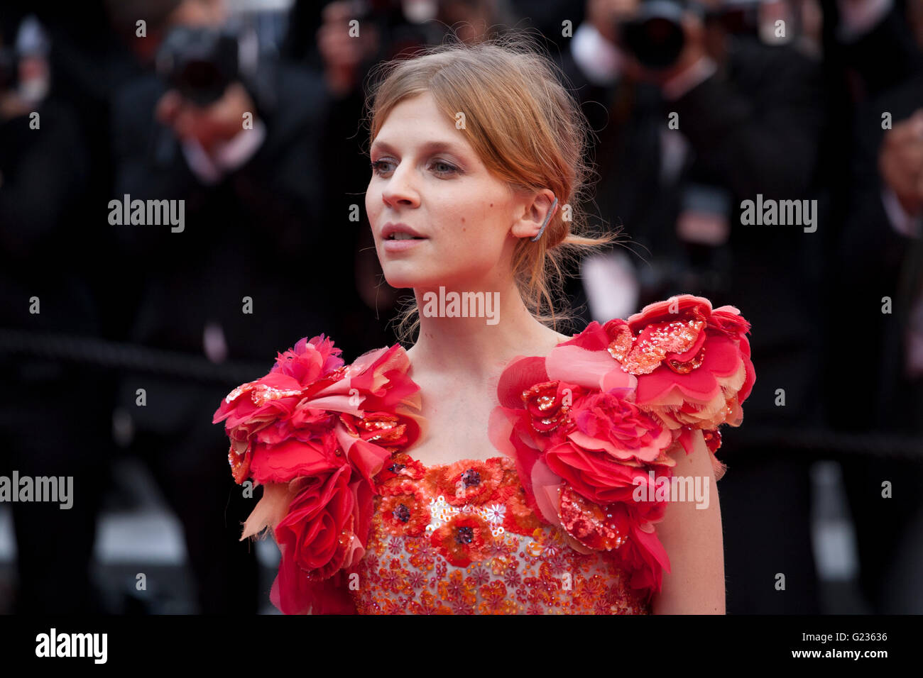 Cannes, France. 22nd May, 2016. Actress and model Clemence Poesy at the ...