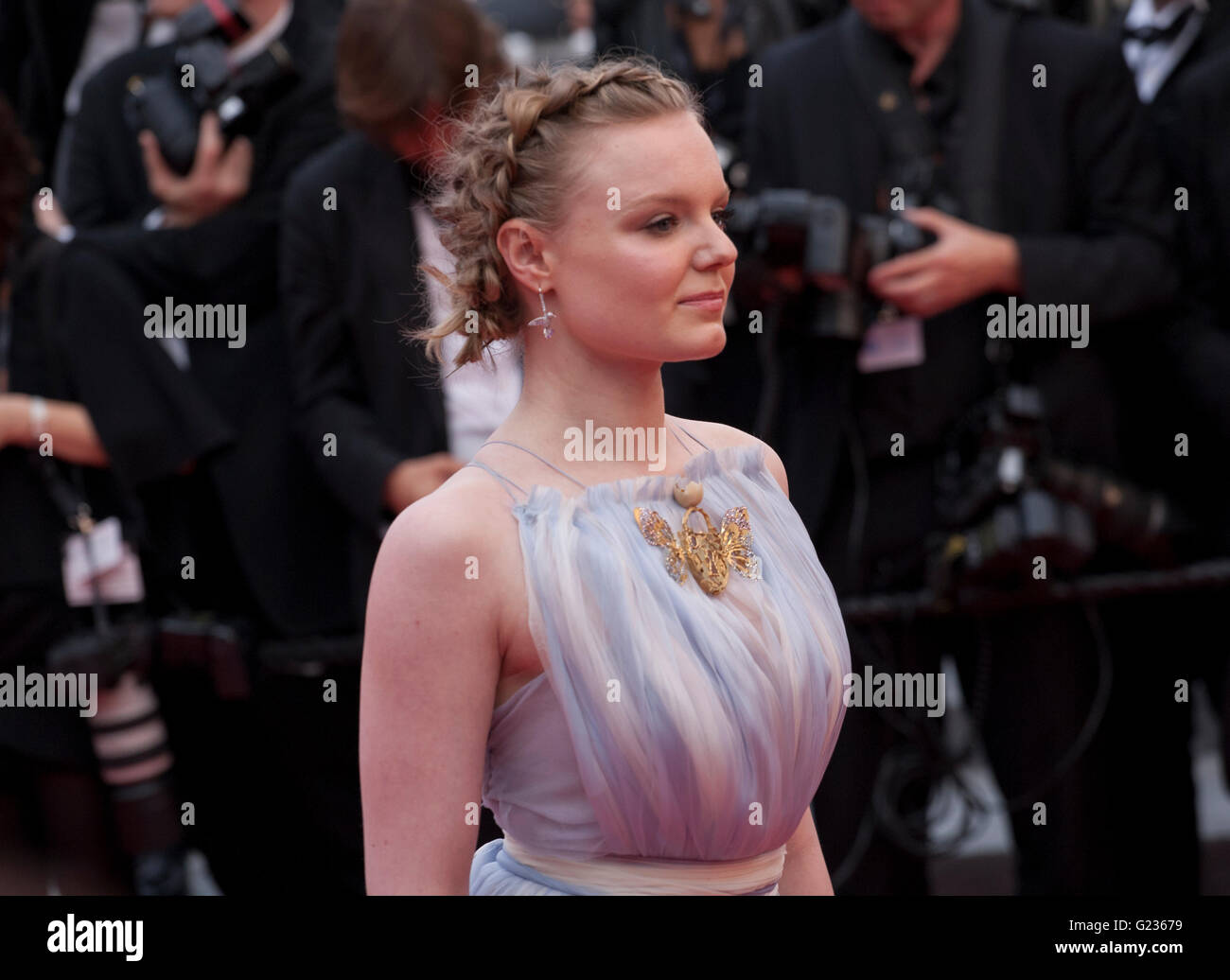 Cannes, France. 22nd May, 2016. Actress Maria Dragus at the Closing ...