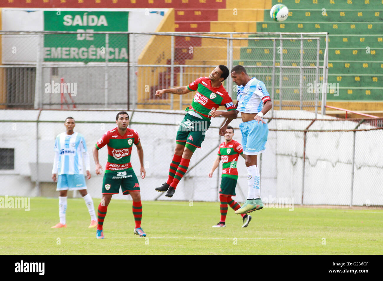 SAO PAULO, Brazil - 05/23/2016: PORTUGUESE X MACA? - game between ...