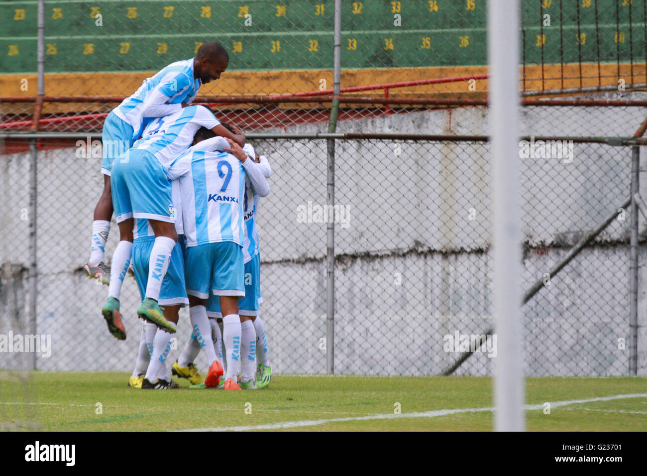 SAO PAULO, Brazil - 05/23/2016: PORTUGUESE X MACA? - game between ...