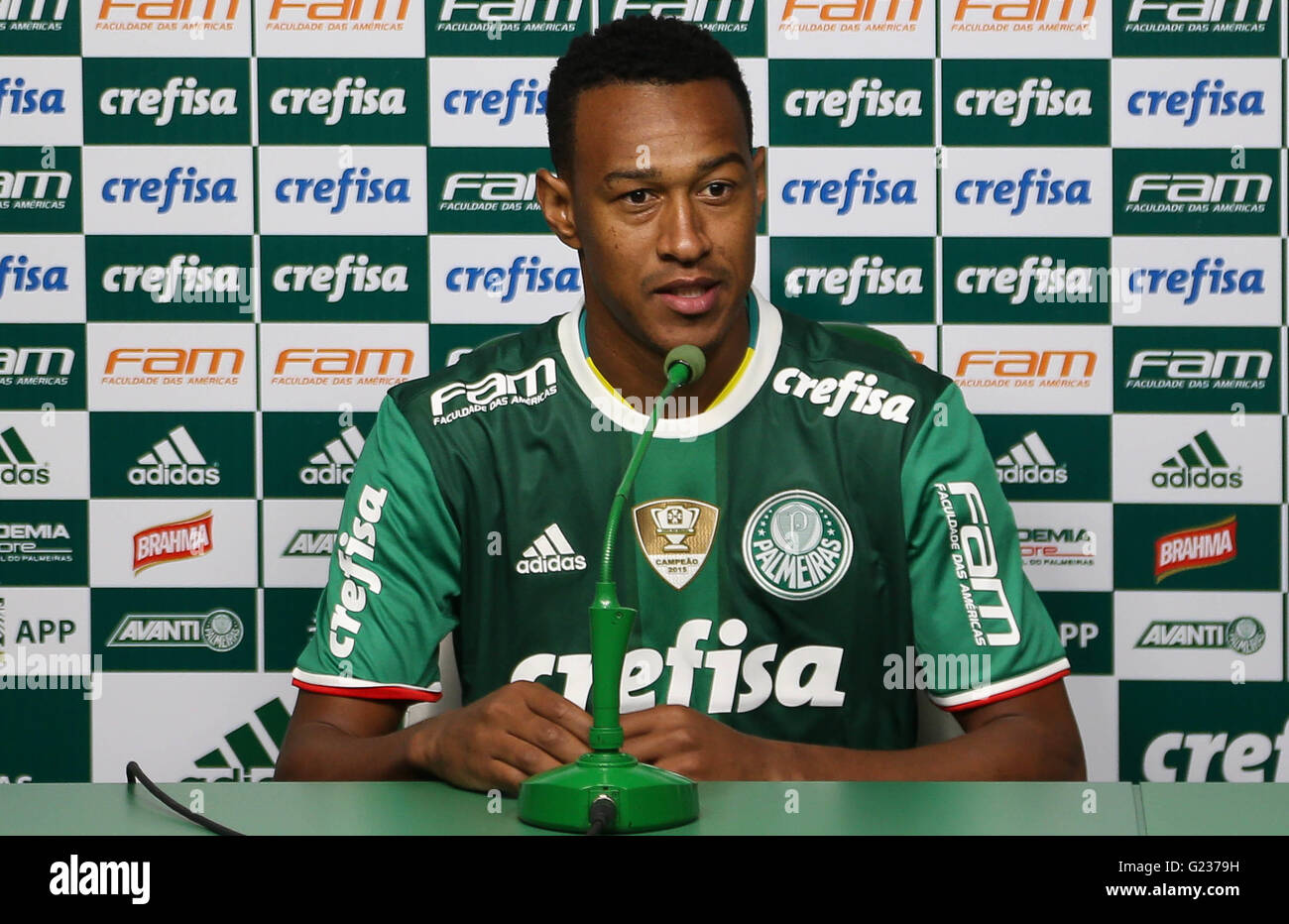 Sao Paulo, Brazil. 23rd May, 2016. TRAINING OF TREES - The player ...