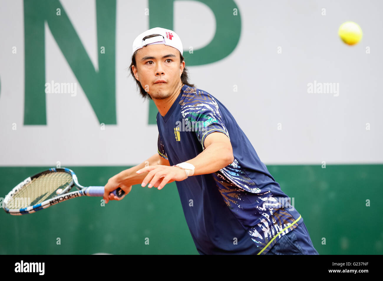 Paris, France. 23rd May, 2016. Taro Daniel (JPN) Tennis : Taro Daniel ...