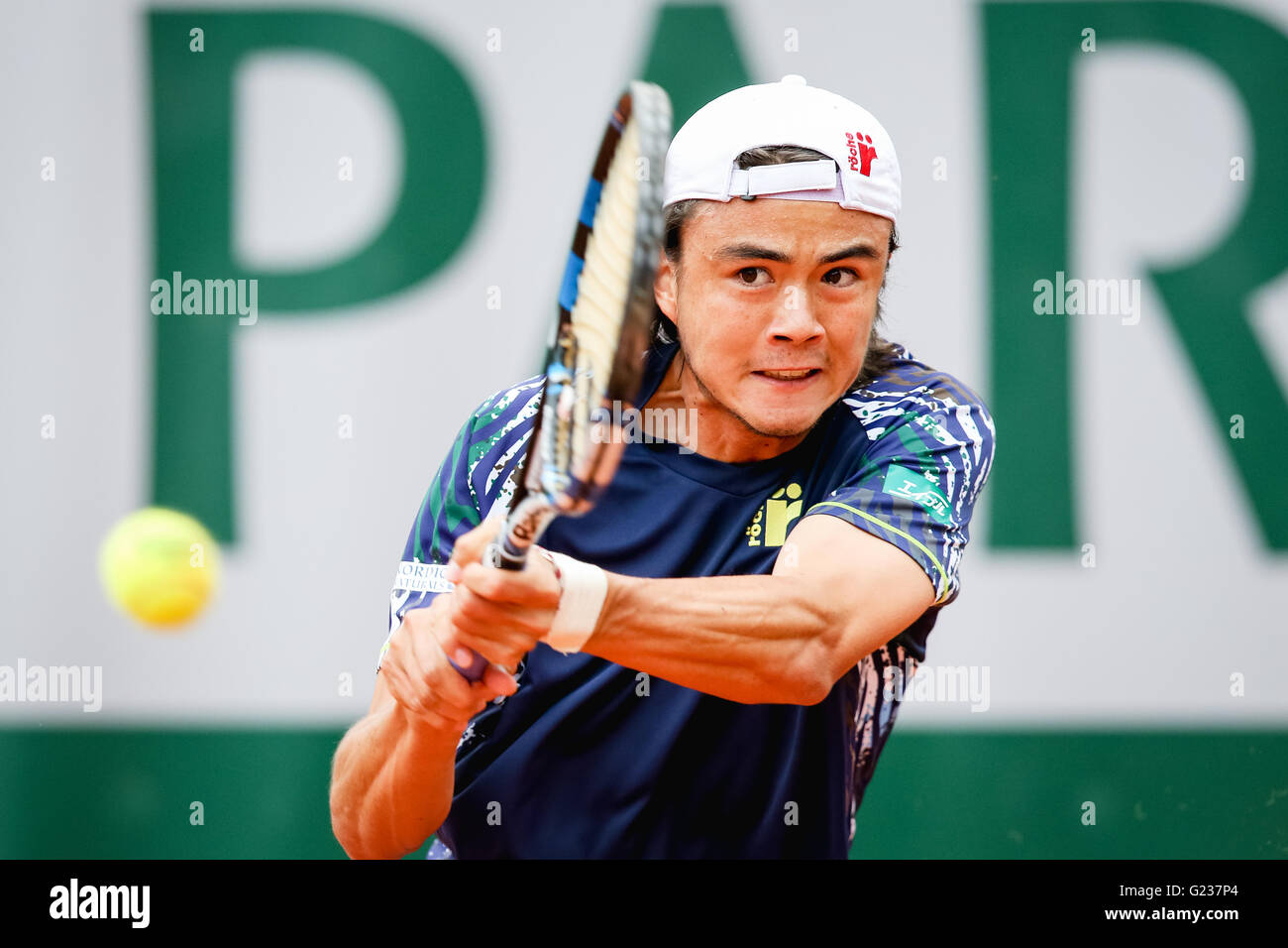 Paris, France. 23rd May, 2016. Taro Daniel (JPN) Tennis : Taro Daniel ...
