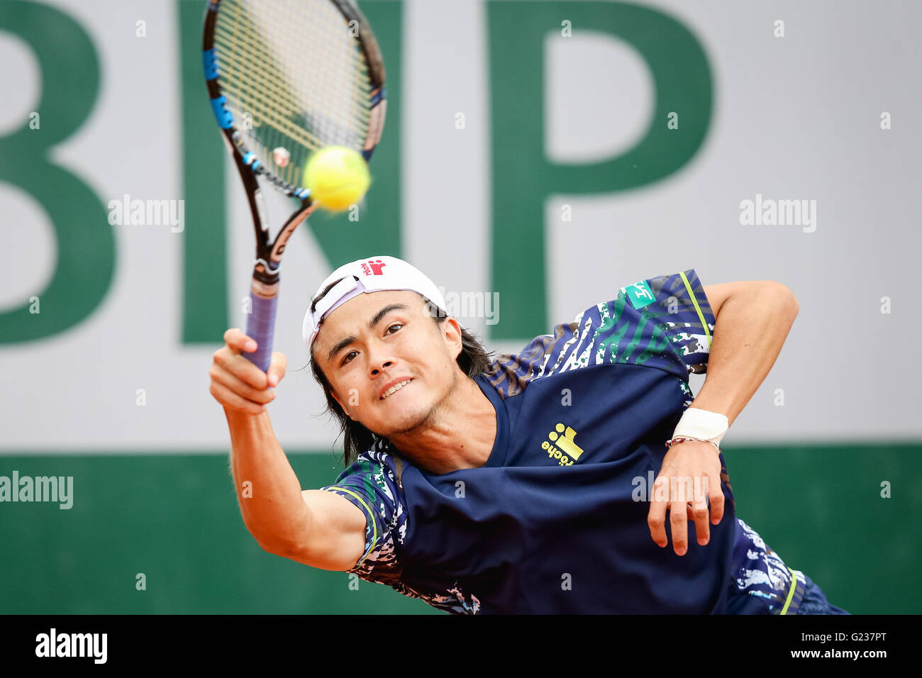Paris, France. 23rd May, 2016. Taro Daniel (JPN) Tennis : Taro Daniel ...