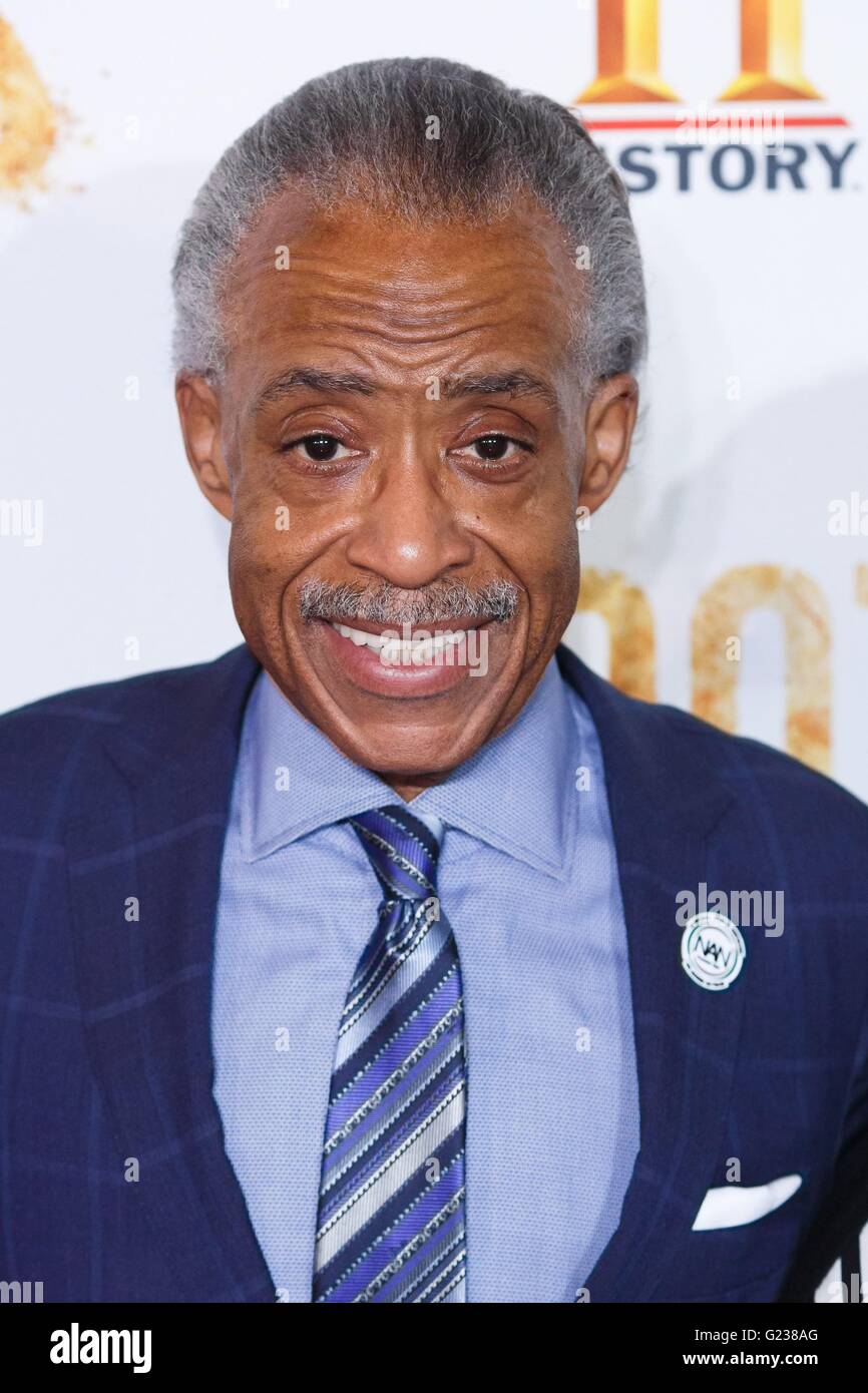 New York, NY, USA. 23rd May, 2016. Al Sharpton at arrivals for HISTORY ...