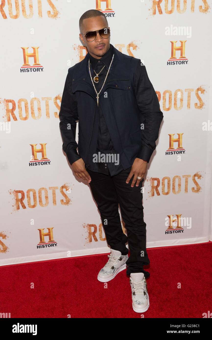 New York, NY, USA. 23rd May, 2016. T.I., aka, Tip "T.I." Harris at ...