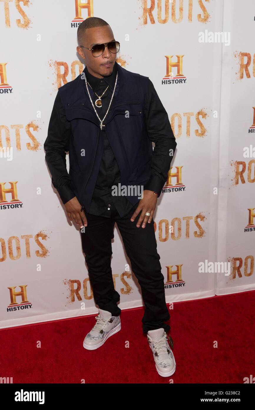 New York, NY, USA. 23rd May, 2016. T.I., aka, Tip "T.I." Harris at ...