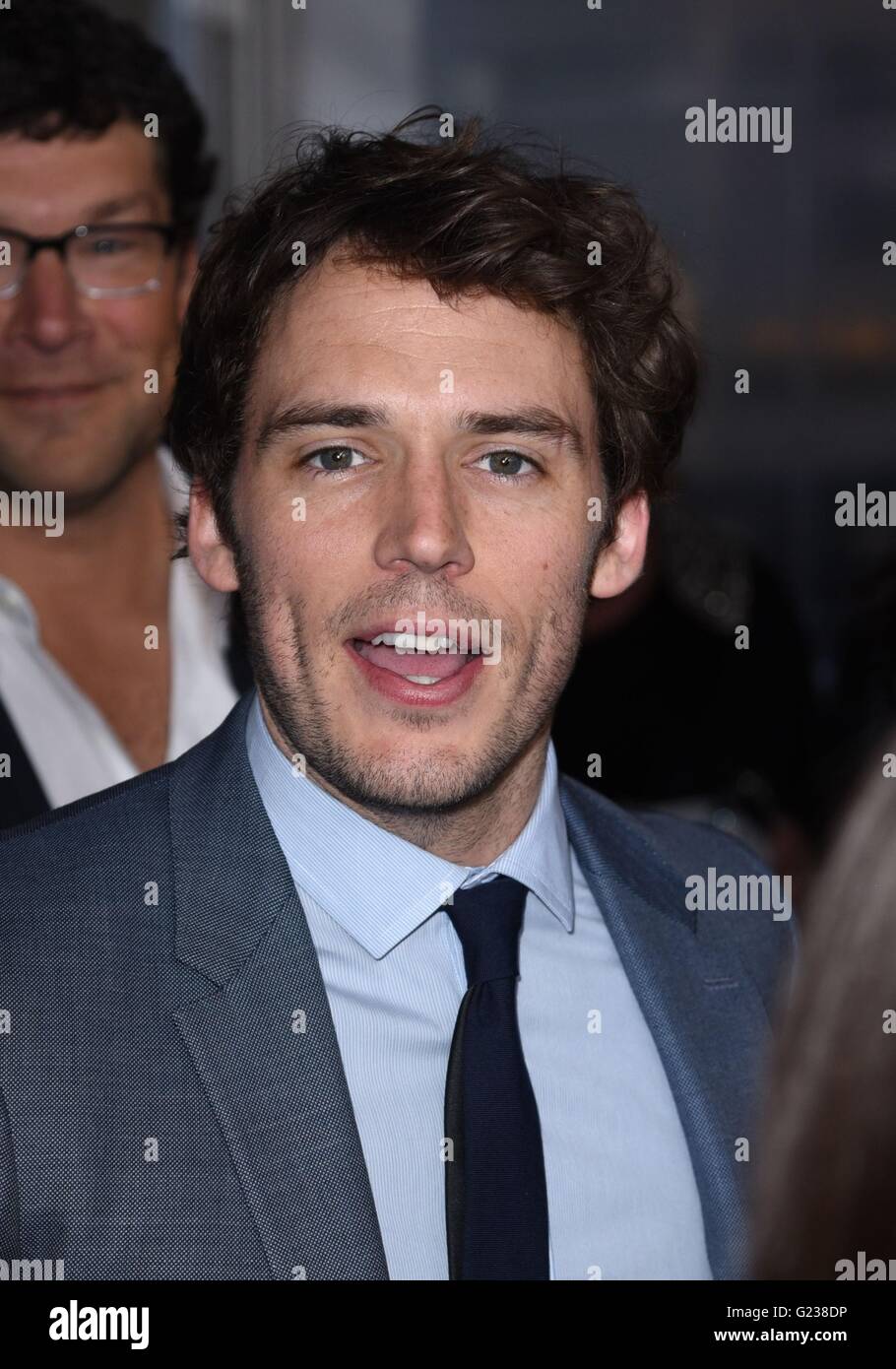 New York, NY, USA. 23rd May, 2016. Sam Claflin at a public appearance ...