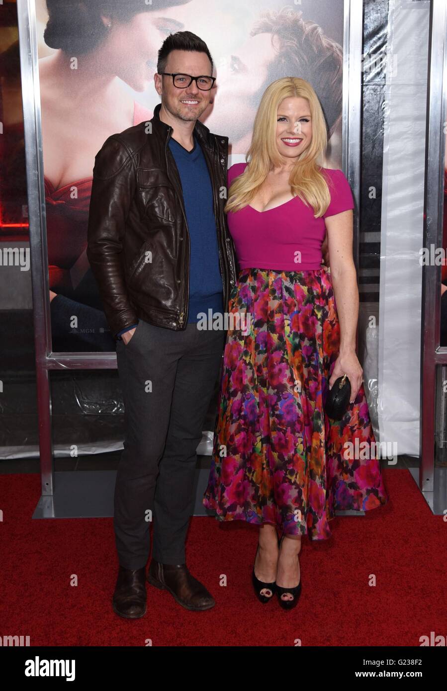 New York, NY, USA. 23rd May, 2016. rian Gallagher, Megan Hilty at a ...