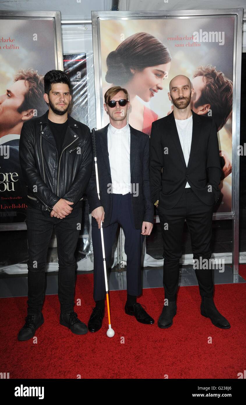 New York, NY, USA. 23rd May, 2016. Adam Levin, Casey Harris, Sam Harris ...