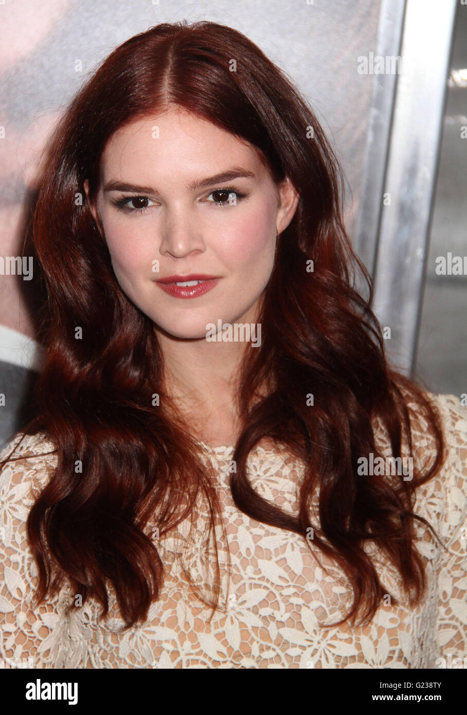 New York, USA. 23rd May, 2016. Actress EMILY TYRA attends the world ...