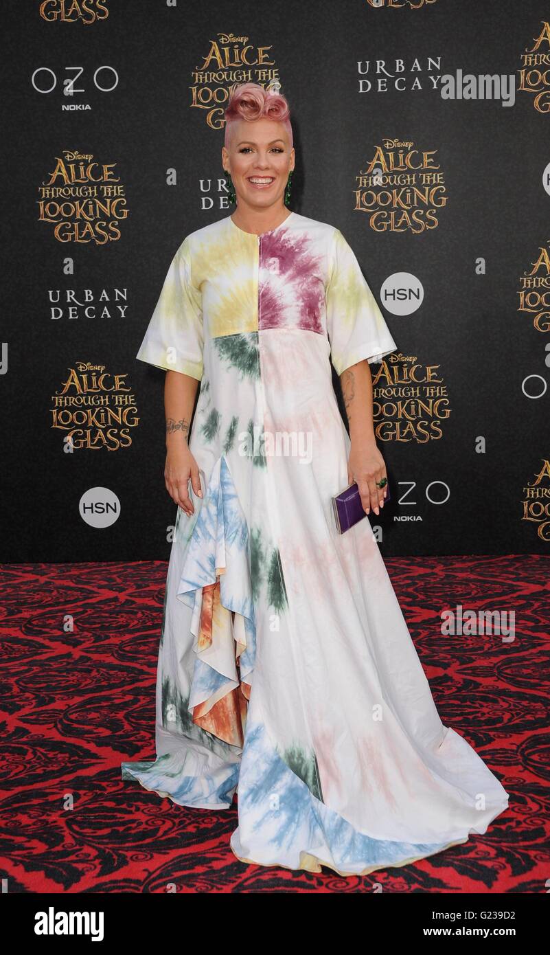 Los Angeles, CA, USA. 23rd May, 2016. Alecia Beth Moore at arrivals for ...