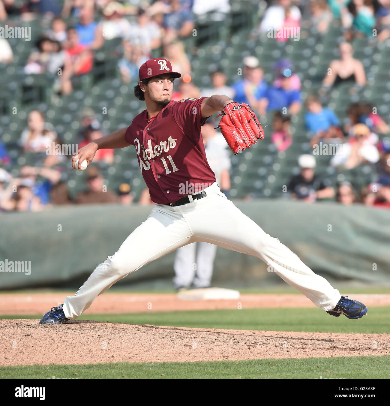 Yu Darvish (Riders), MAY 22, 2016 - MLB : Yu Darvish of the Frisco ...