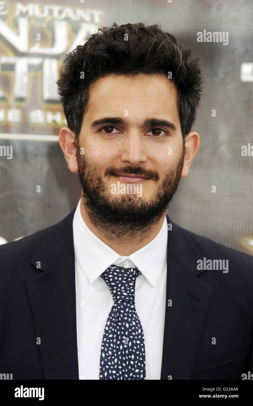 New York City. 22nd May, 2016. David Green attends the 'Teenage Mutant ...
