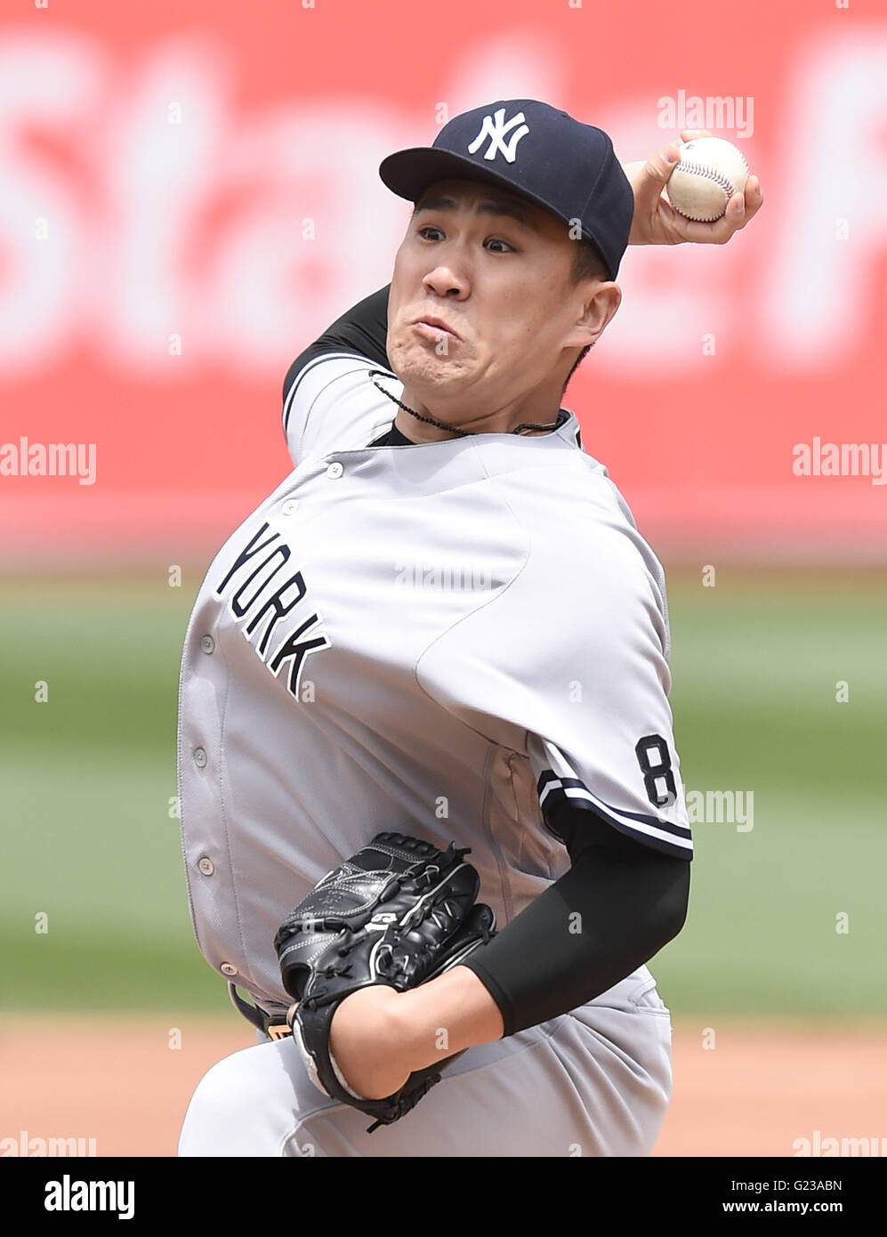 Masahiro Tanaka Yankees May 21 2016 Mlb Masahiro Tanaka Of The