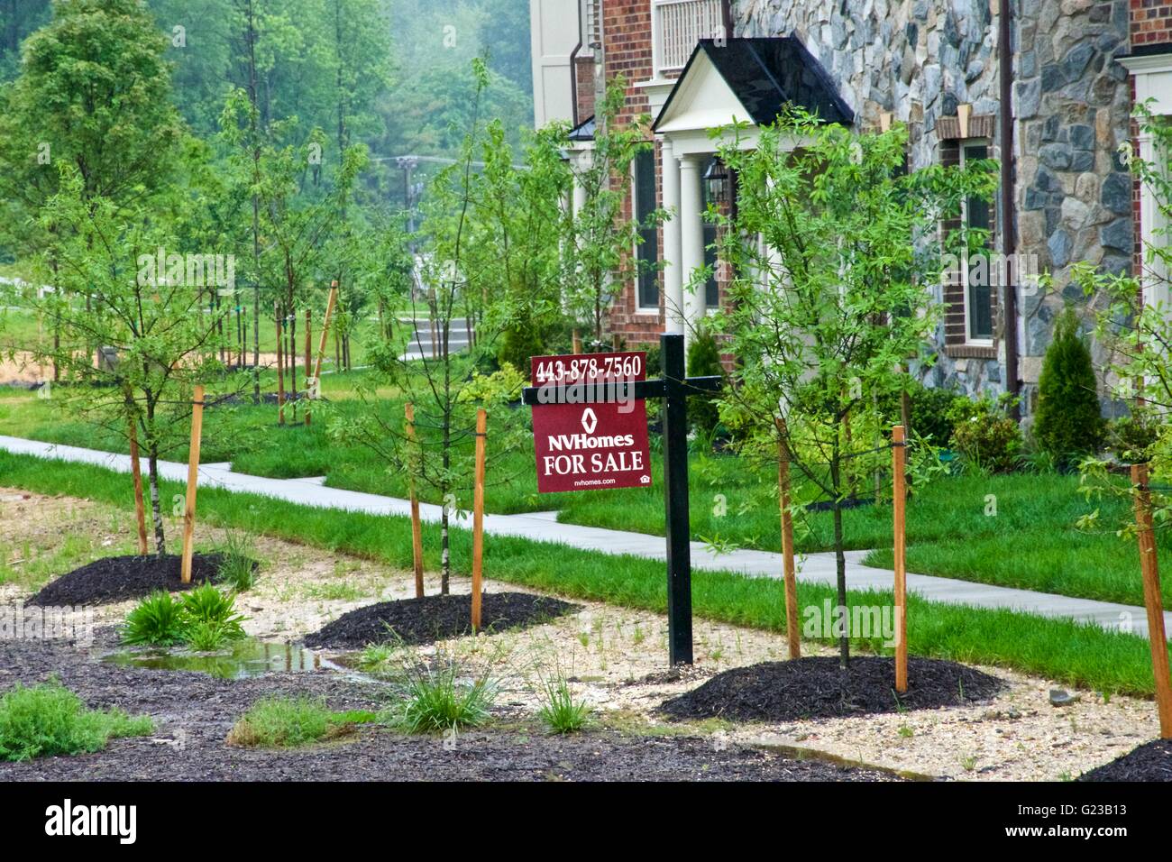 Planned new development area hi-res stock photography and images - Alamy