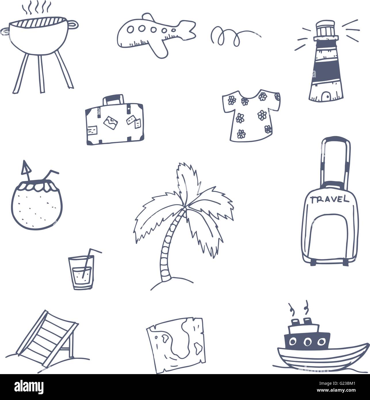 Travel drawing hi-res stock photography and images - Alamy