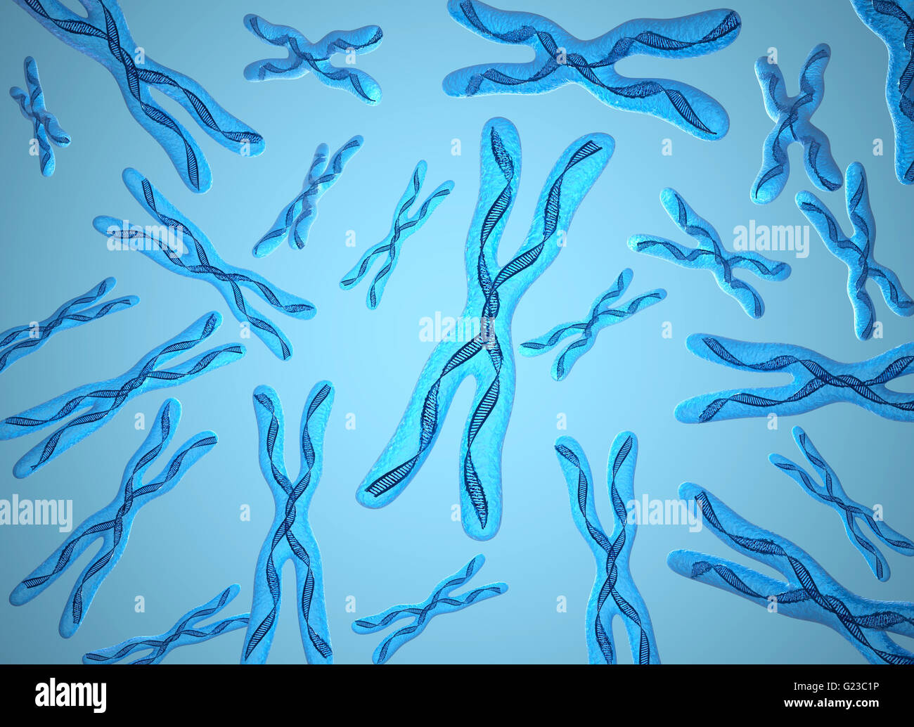 Chromosome x and DNA Strands background Stock Photo - Alamy