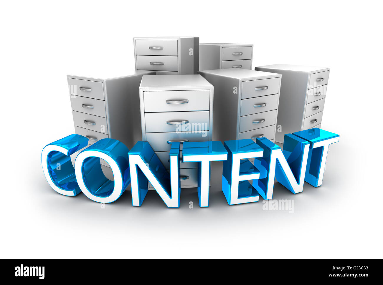 Seo content text message Cut Out Stock Images & Pictures - Alamy