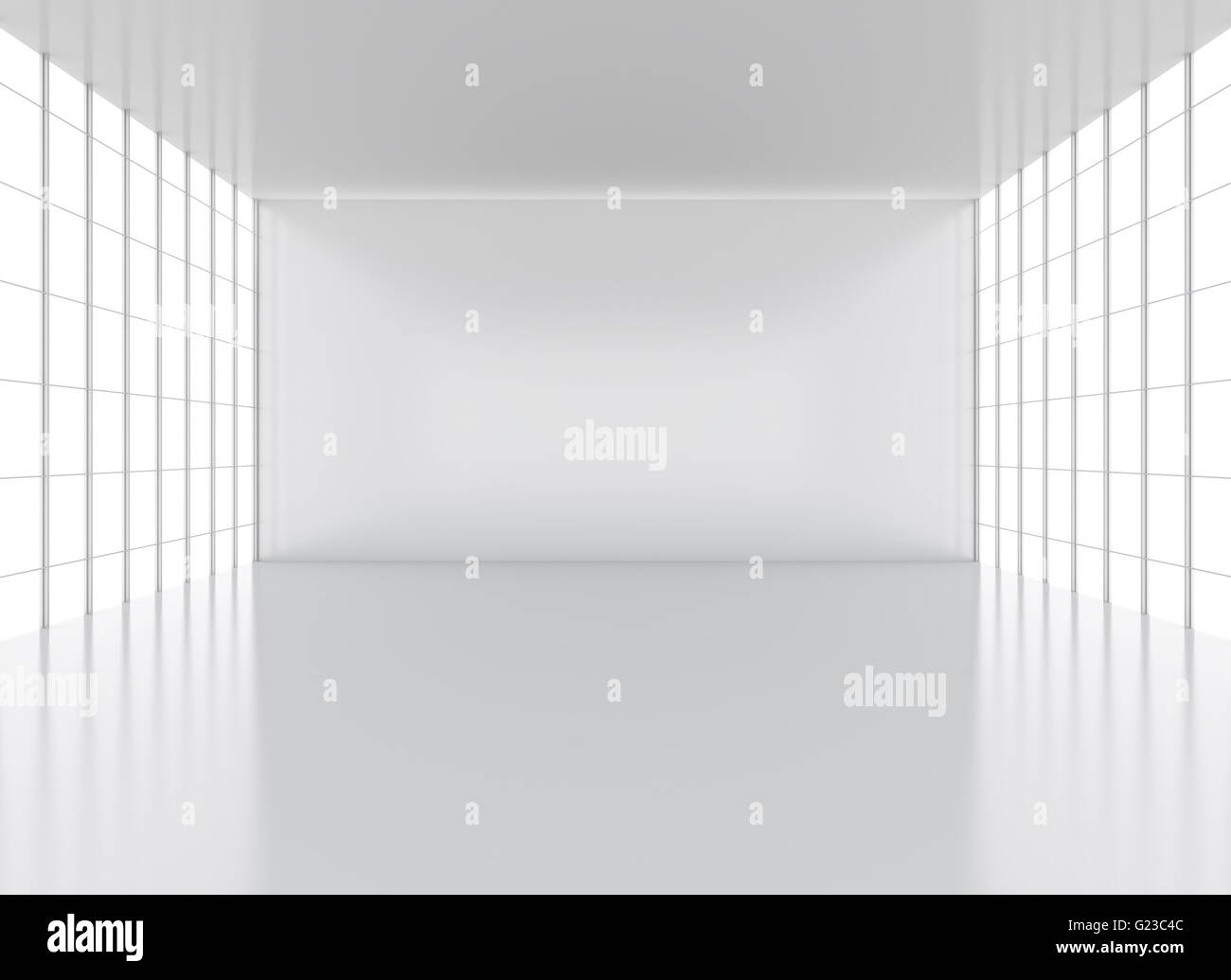 Art gallery or exhibition room Stock Photo - Alamy