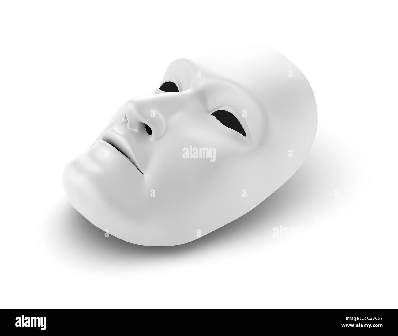 White mask, theater concept Stock Photo - Alamy
