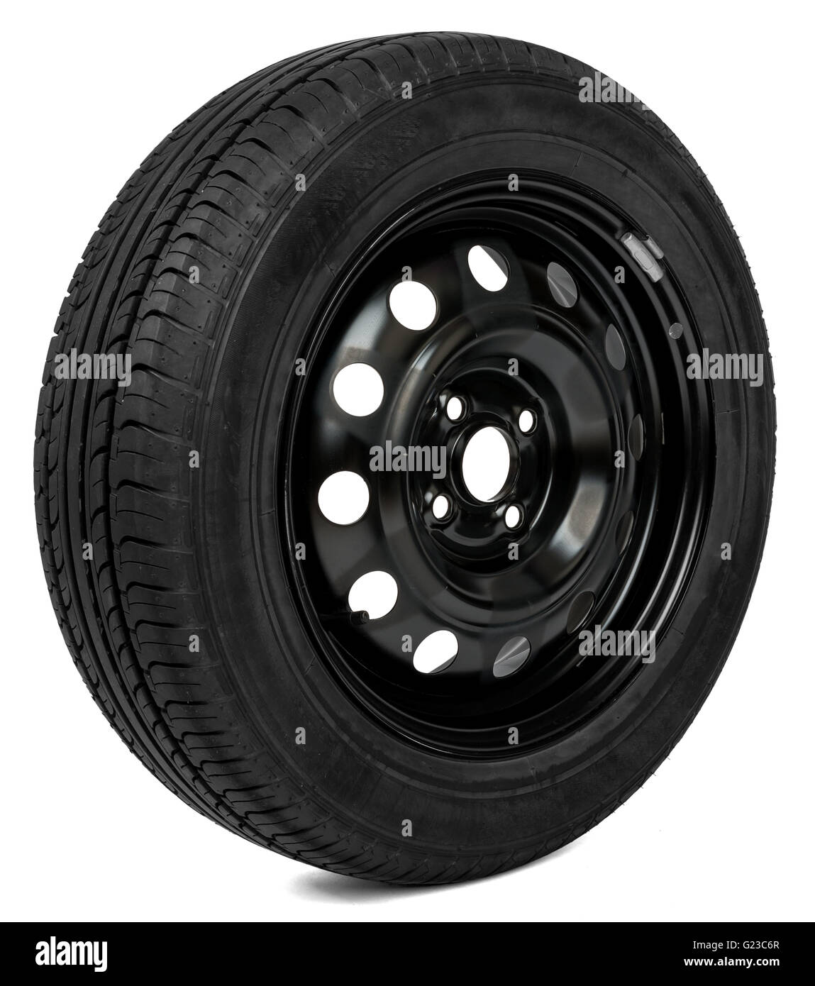 Car wheel, isolated Stock Photo - Alamy