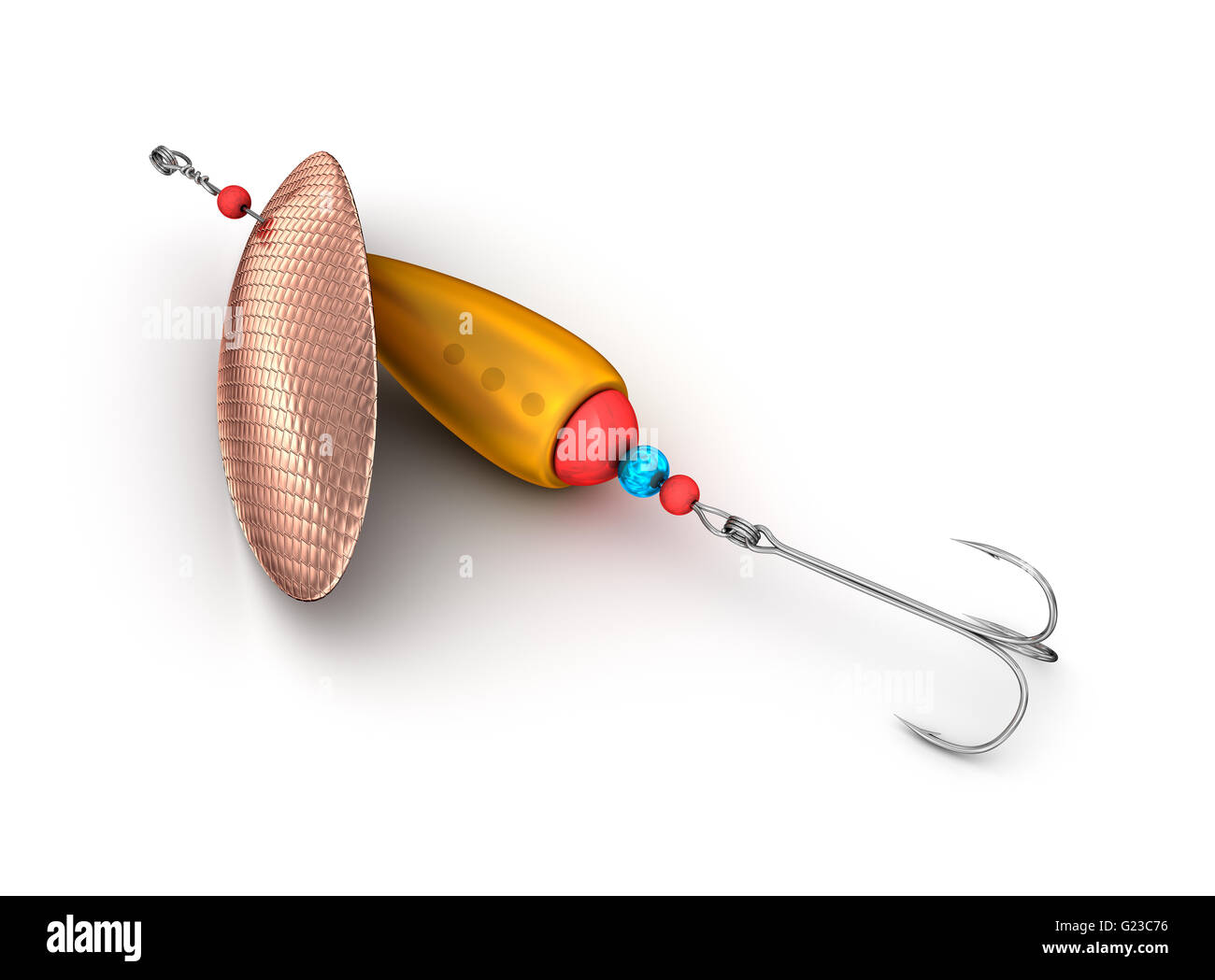 Fishing baits set Cut Out Stock Images & Pictures - Alamy