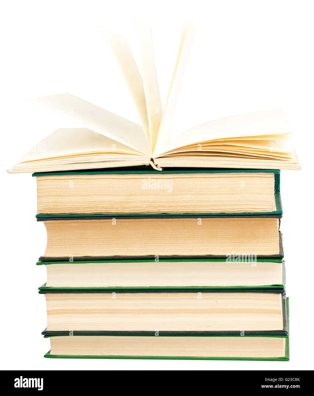 Stack of books Stock Photo - Alamy