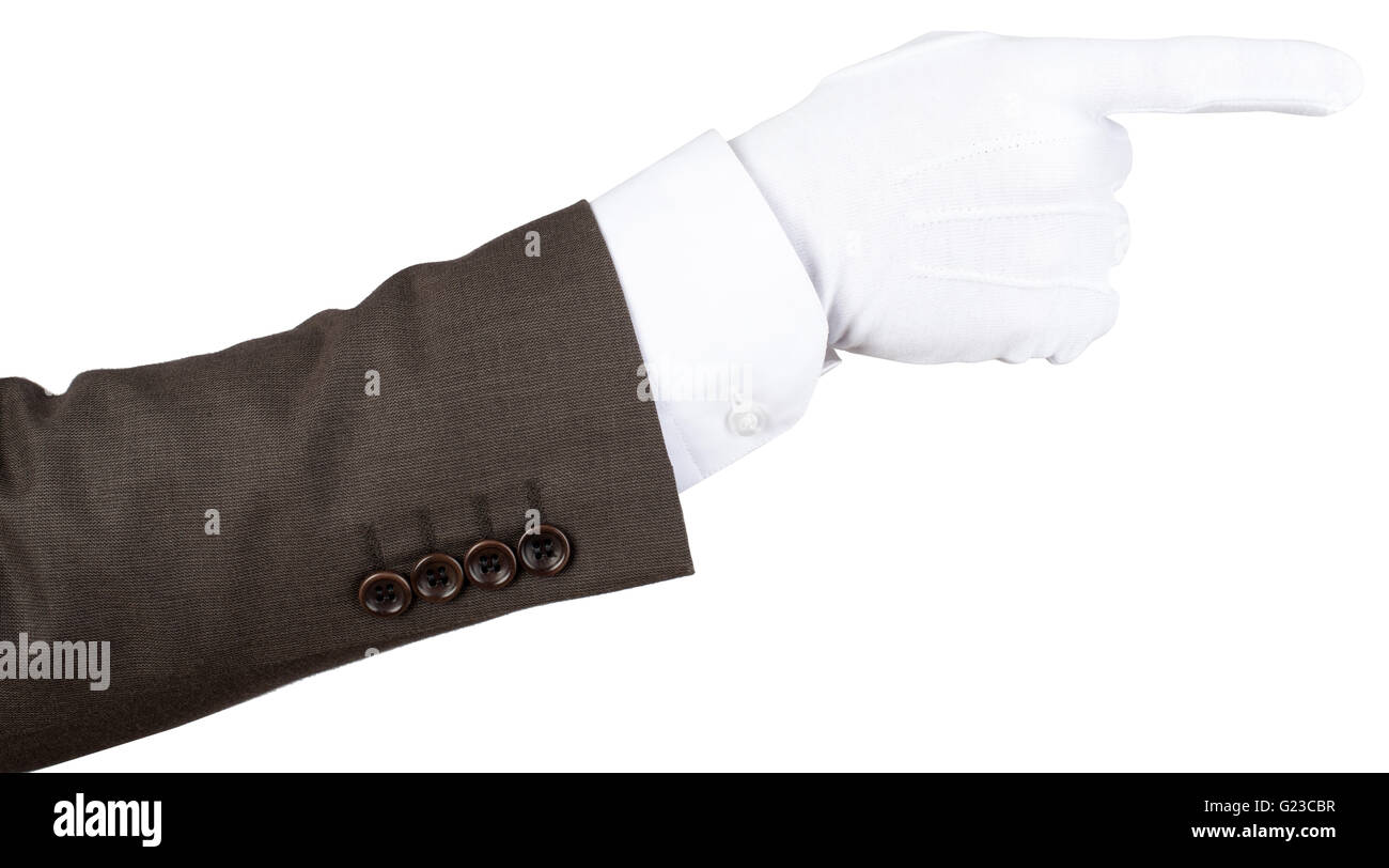 Gloved Hand And Pointing High Resolution Stock Photography and Images ...