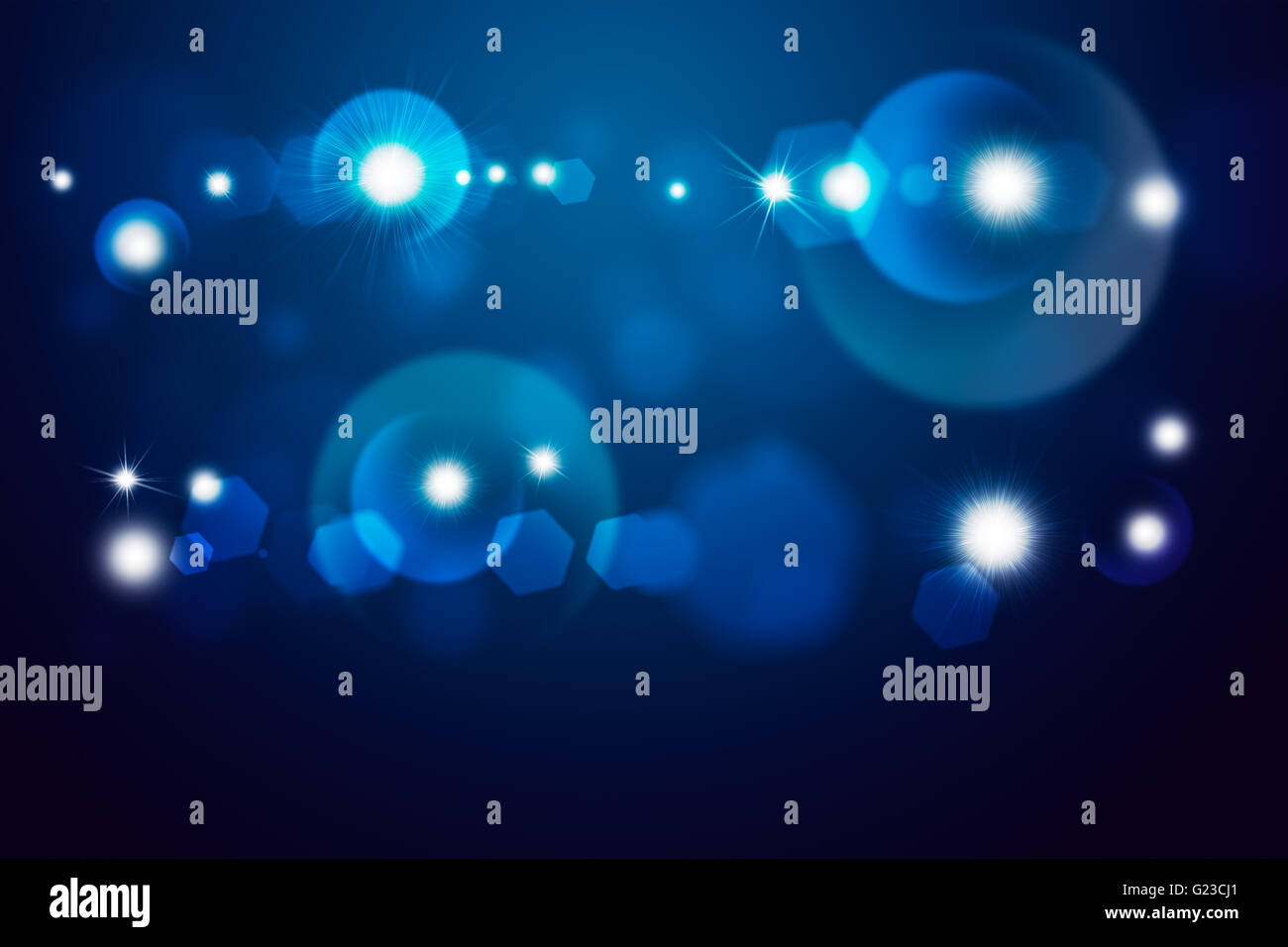 Blue light beam Stock Photo - Alamy