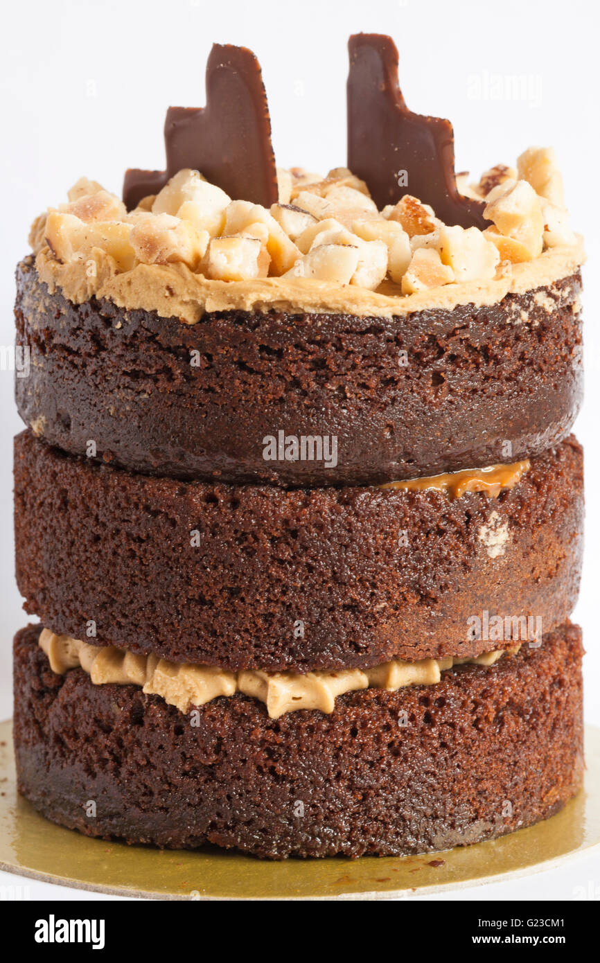 M&S Spirit of Summer Peruvian Chocolate & Coffee Layer Cake layered ...