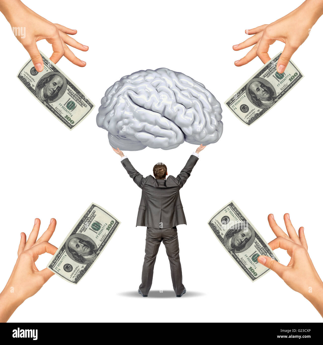 Big brain hi-res stock photography and images - Alamy