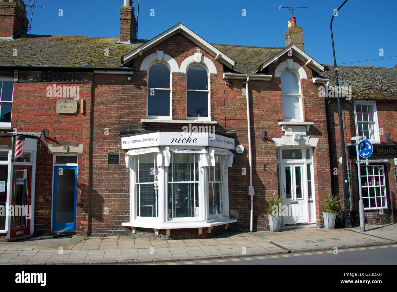 Rye street and shops, E Sussex, UK Stock Photo - Alamy