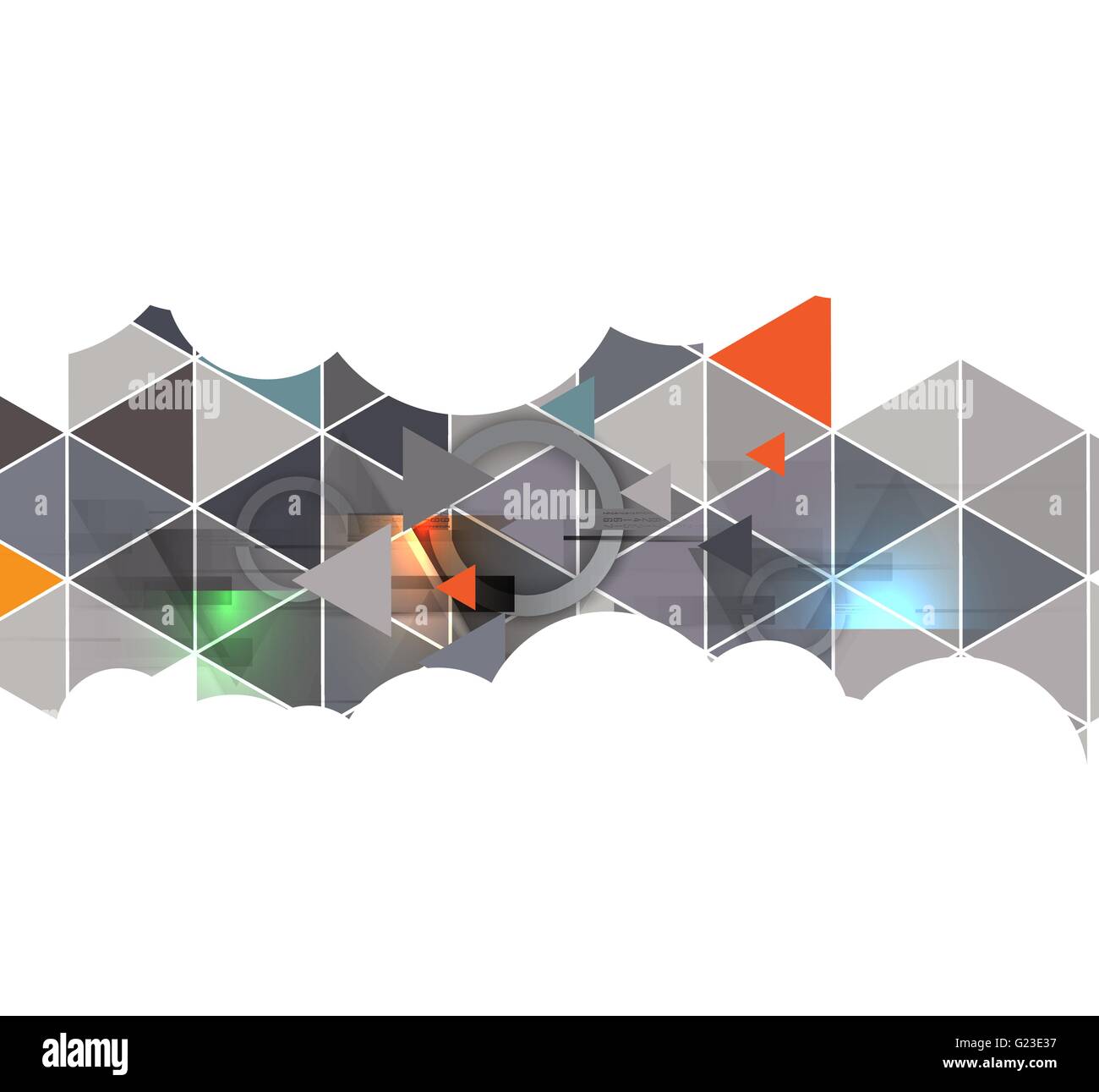 Colorful abstract geometric background for design template Stock Vector ...