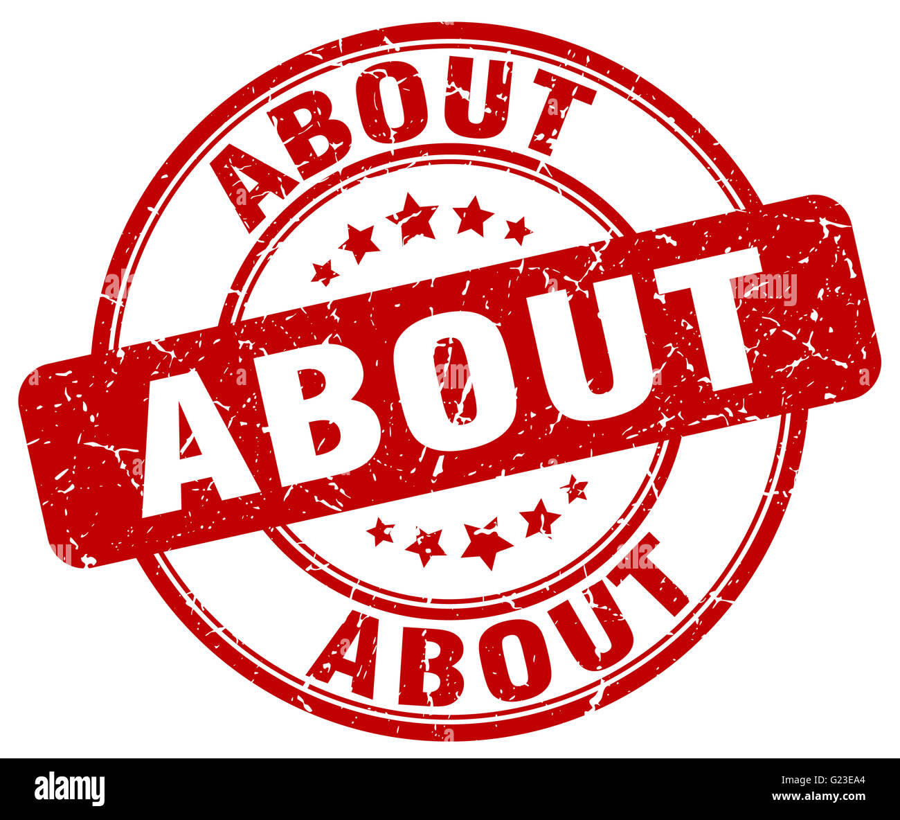 about red grunge round vintage rubber stamp Stock Photo - Alamy