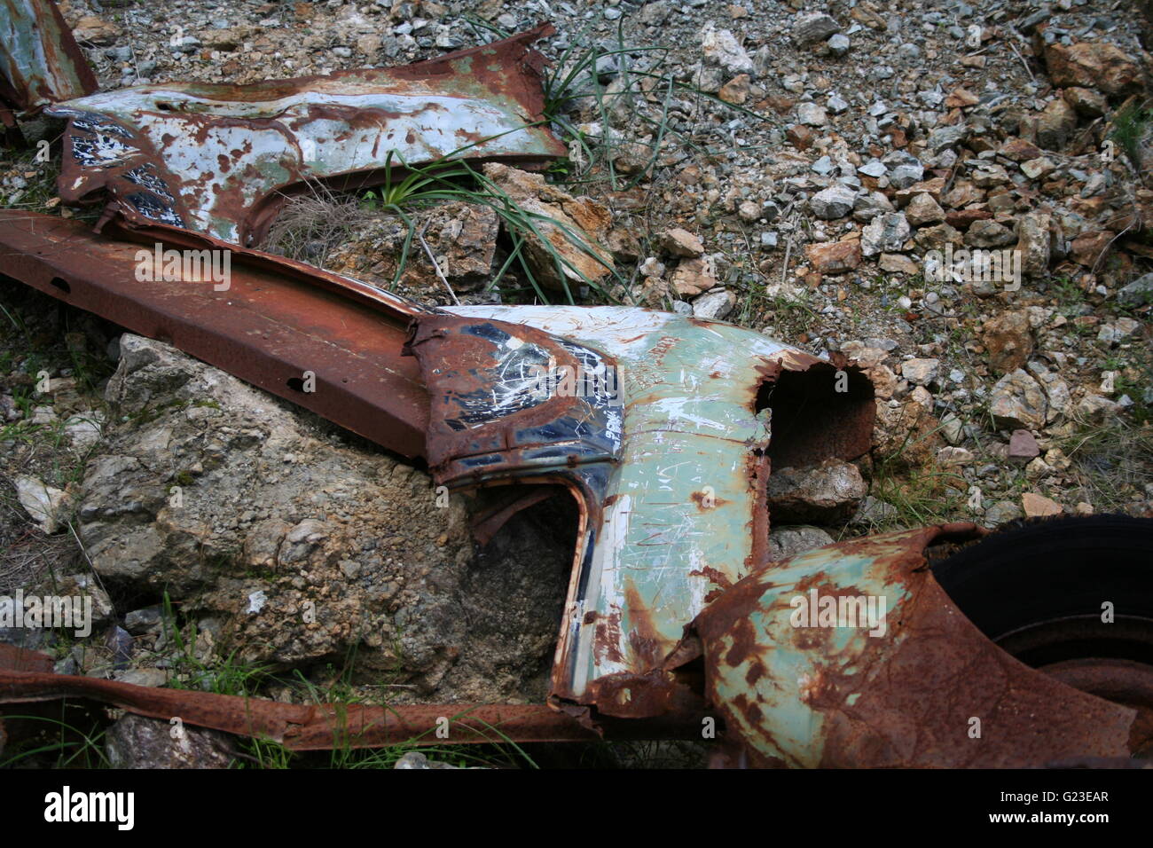 Old brown car hi-res stock photography and images - Alamy