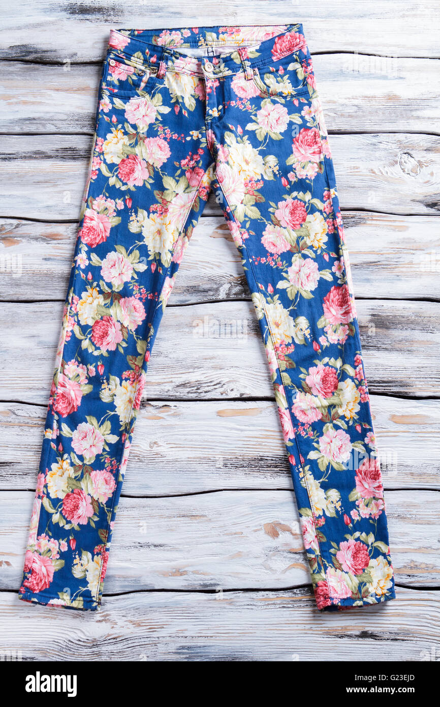 Print pants hi-res stock photography and images - Alamy