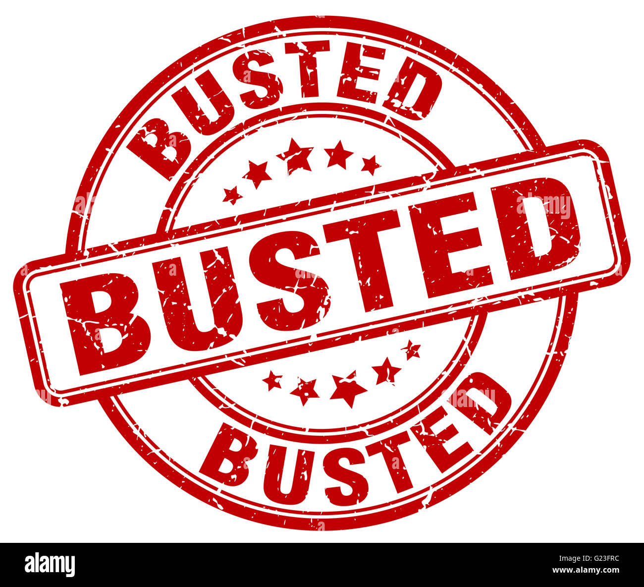 Busted stamp sign seal hi-res stock photography and images - Alamy