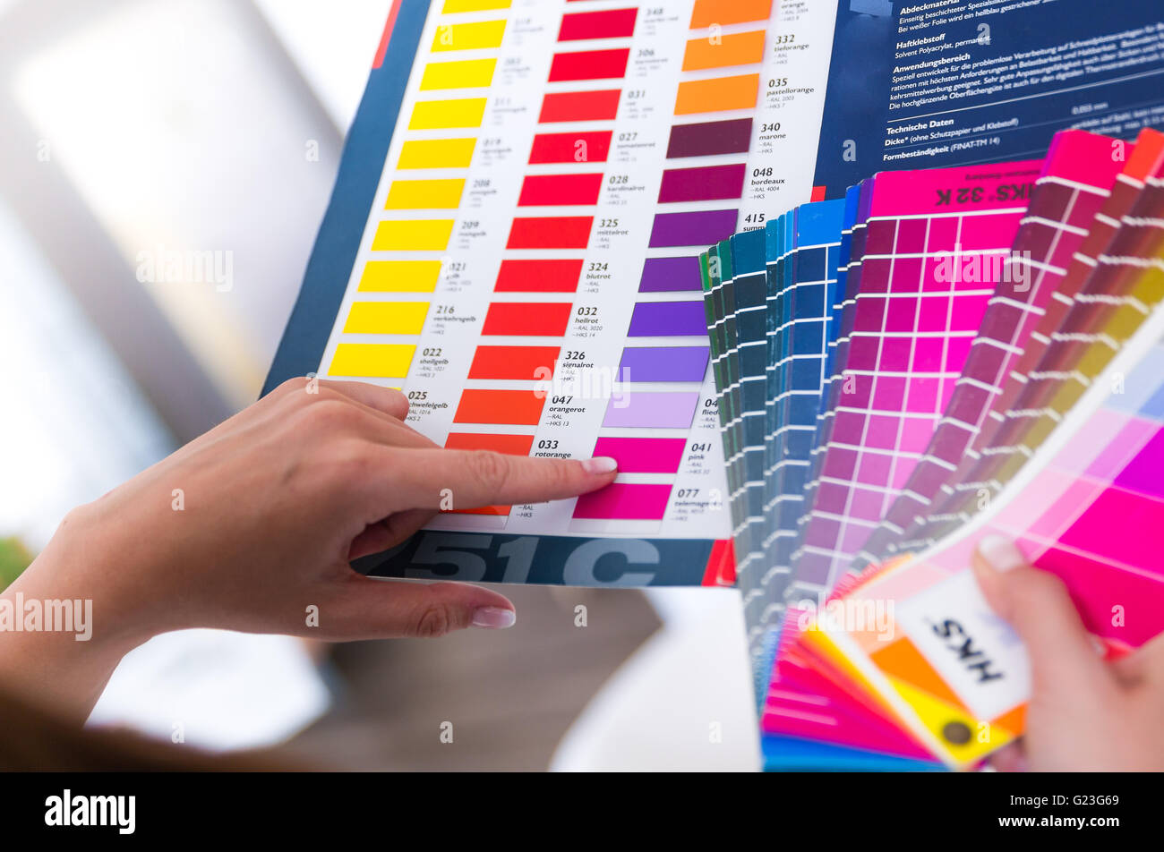 Rainbow fan hi-res stock photography and images - Alamy