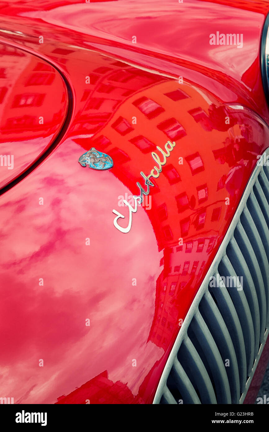 Cisitalia Spider Nuvolari details Stock Photo - Alamy