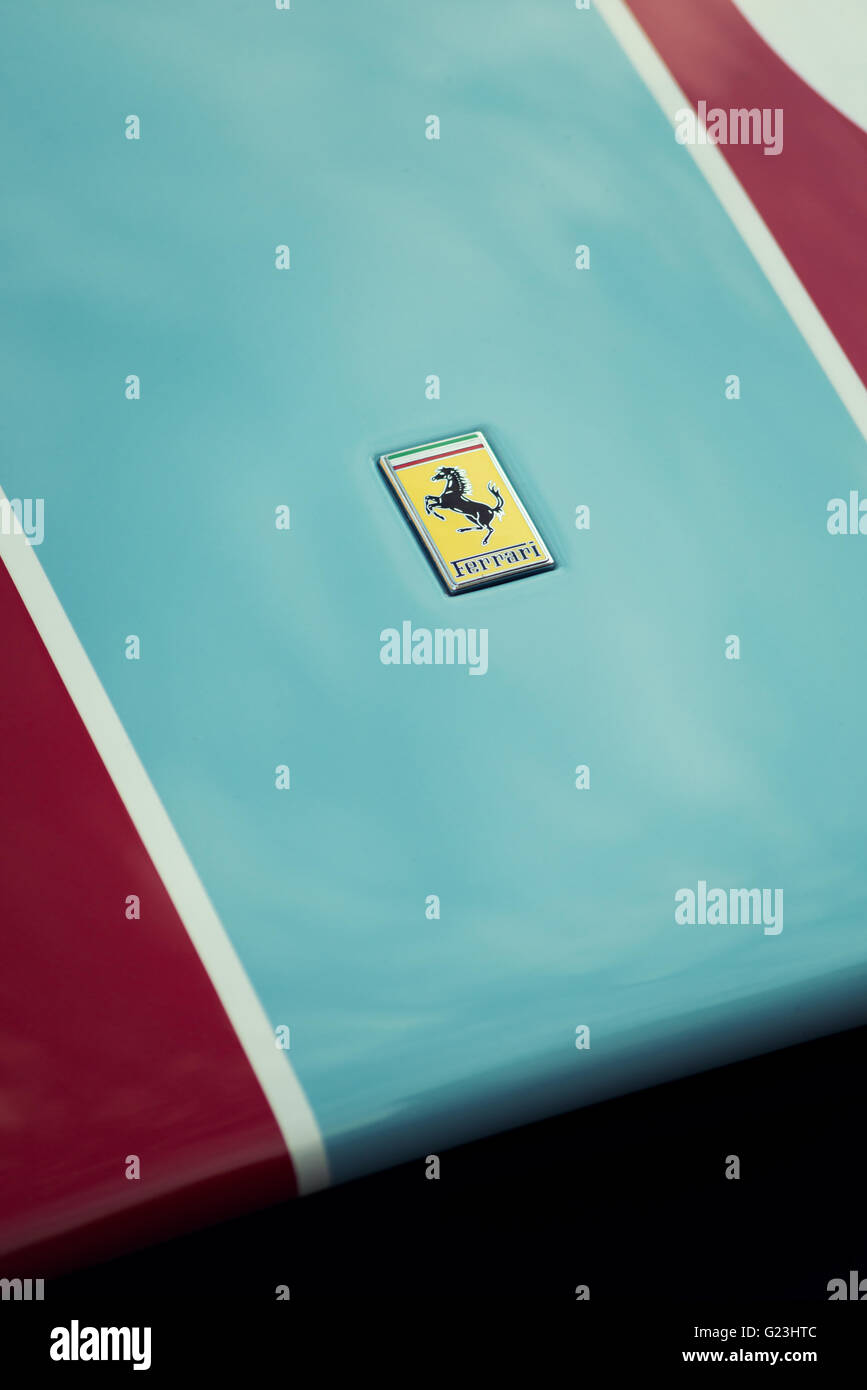 Vintage race car ferrari hi-res stock photography and images - Alamy