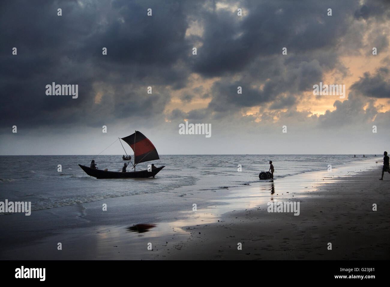 Bay of Bengal,Patuakhali,Bangladesh Stock Photo - Alamy