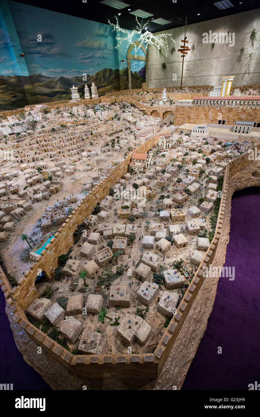 The Jerusalem Model A.D. 66 miniature model of Jerusalem in ancient ...